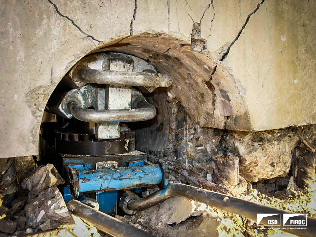 Démolition par vérinage hydraulique - DSD FIROC
